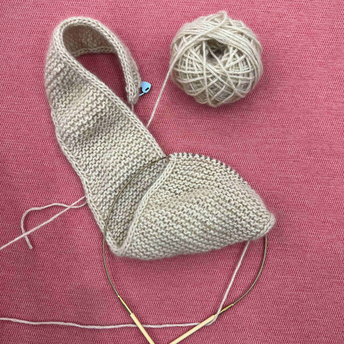 Strickkurs Trendpiece Sophie Scarf stricken lernen I Knit Knit Berlin ...