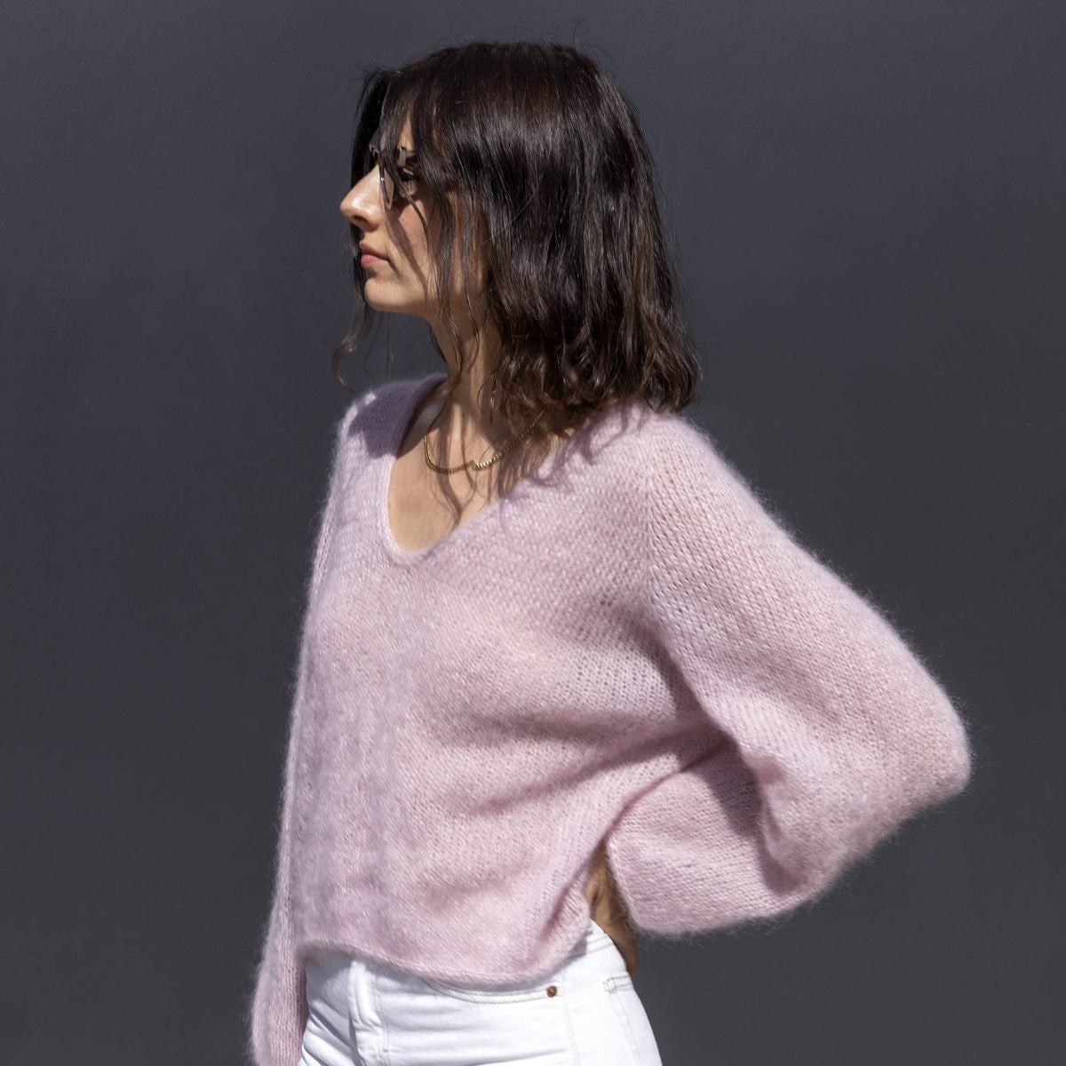 Strickset Kumulus Bluse PetiteKnit – KNIT KNIT Berlin